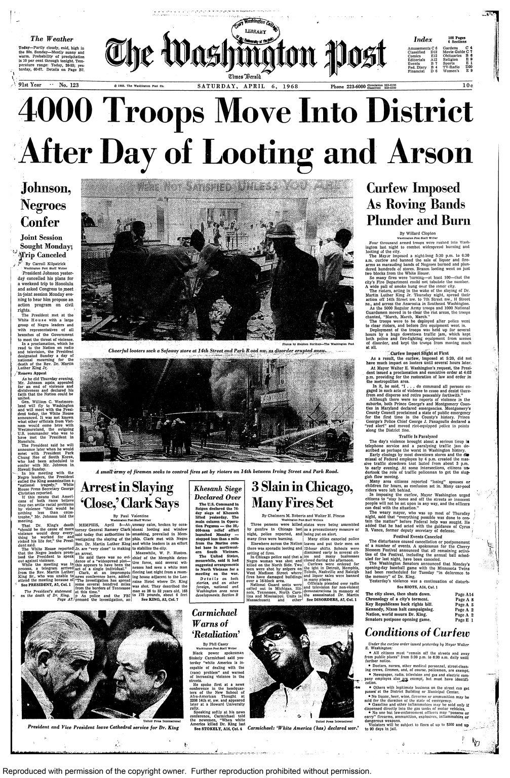 1968 D.C. Riots In Photos